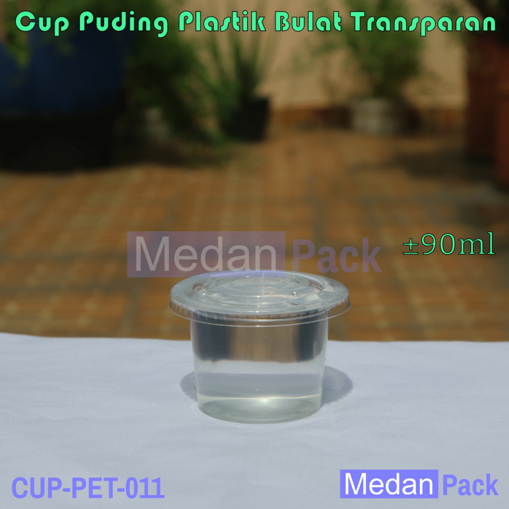 Toples Plastik Bulat Transparan 1 kg – Medan Pack